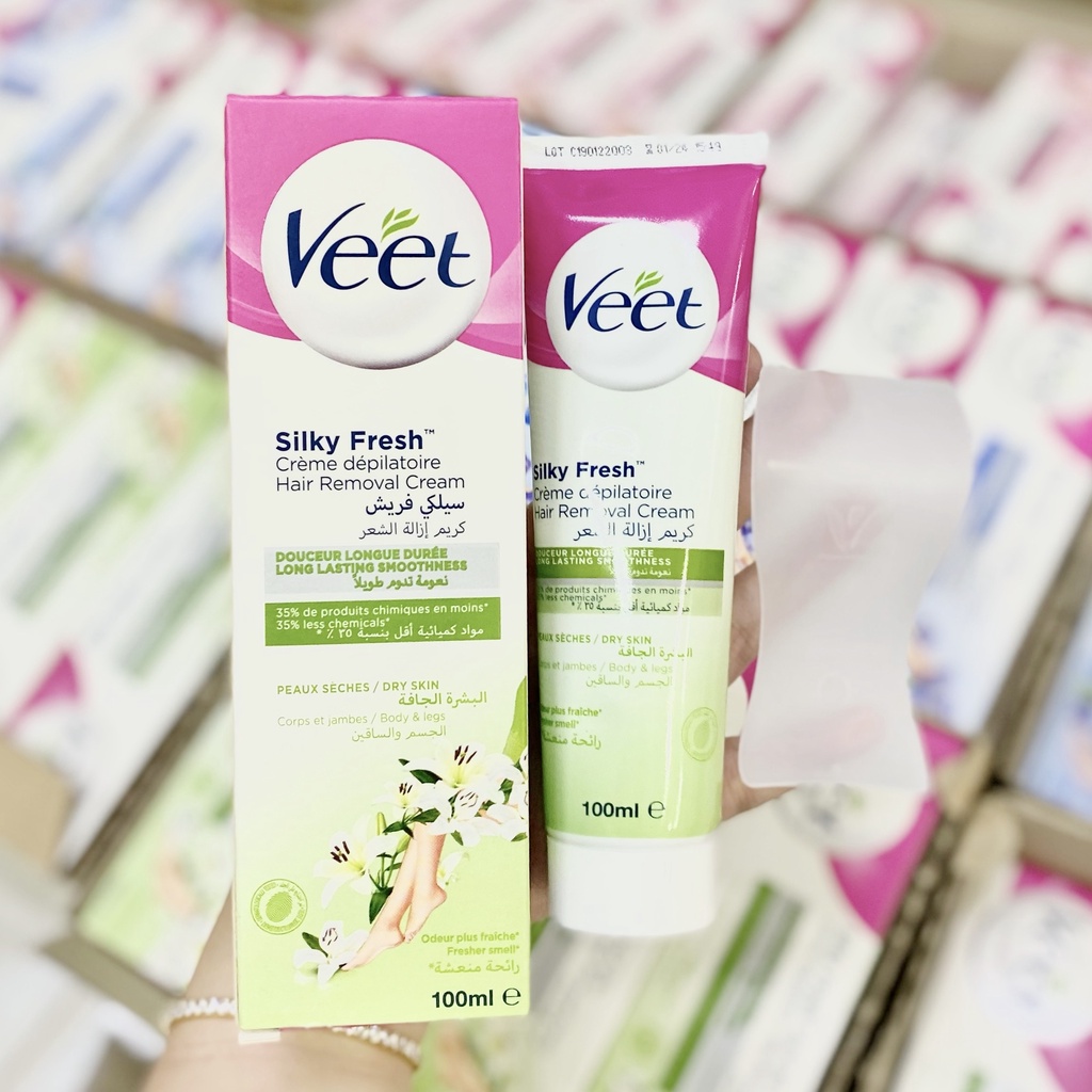 Veet Hair Removal Cream 100ml (New Model) | Shopee Philippines