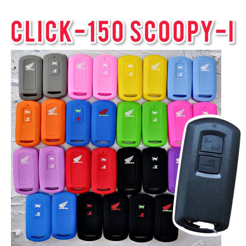 Silicone Scoopy-I 2021 & Click150i Remote Key Click150i And 2021 (Shake ...