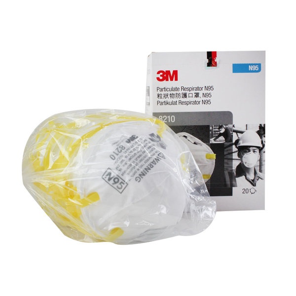 3M 8210 N95 Particulate Respirator Mask Adult 20EA / Box | Shopee Philippines
