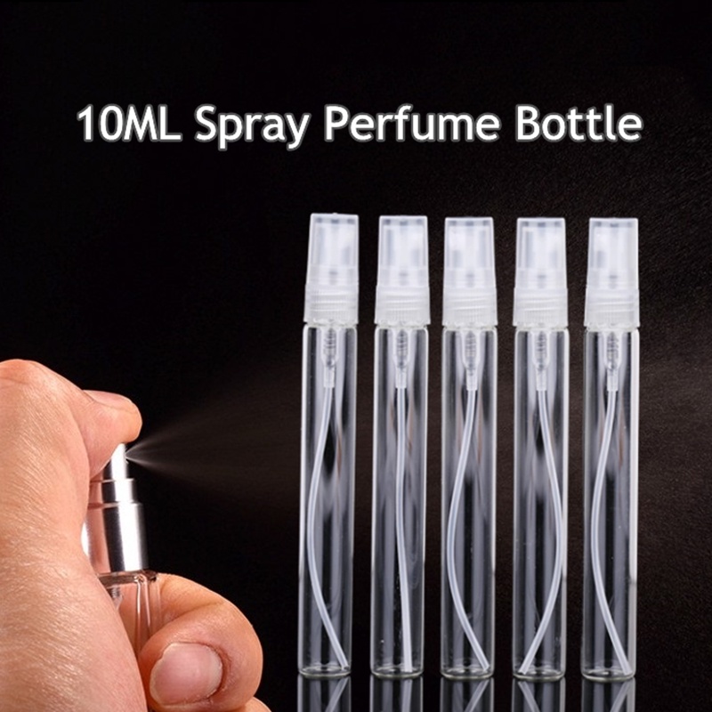 1Pc 10ML Multifunctional Clear Ultra Fine Glass Spray Perfume Bottle ...
