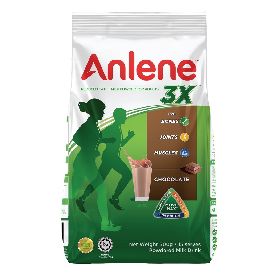Anlene 3X Movemax Chocolate 600g | Shopee Philippines