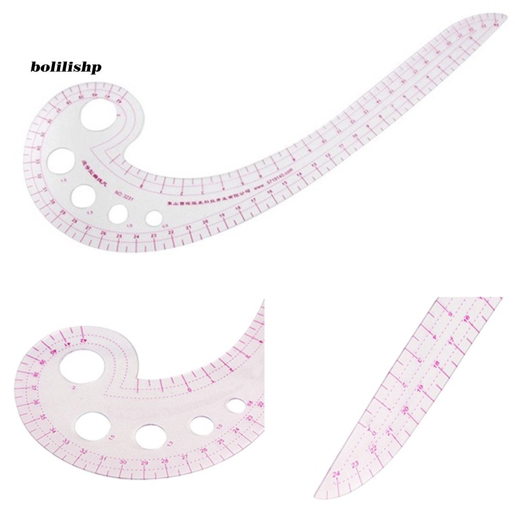BLLP_Comma Metric French Hip Curve Ruler Tailor Measure Tool for Sewing ...