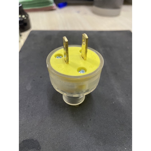 OMNI WHR-102 Heavy Duty Rubber Plug 10A, 250V (Transparent) | Shopee ...