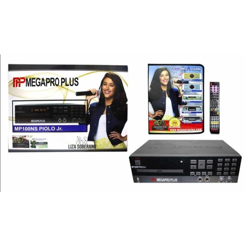 MEGAPRO PLUS MP-100NS PIOLO JR VOL.81 KARAOKE DVD PLAYER WITH FREE WIRED MICROPHONE | Shopee ...