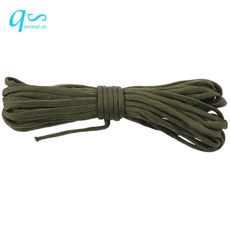 7 Rope Paracord Parachute Rope, army green Length: 8M F0F0PH | Shopee ...