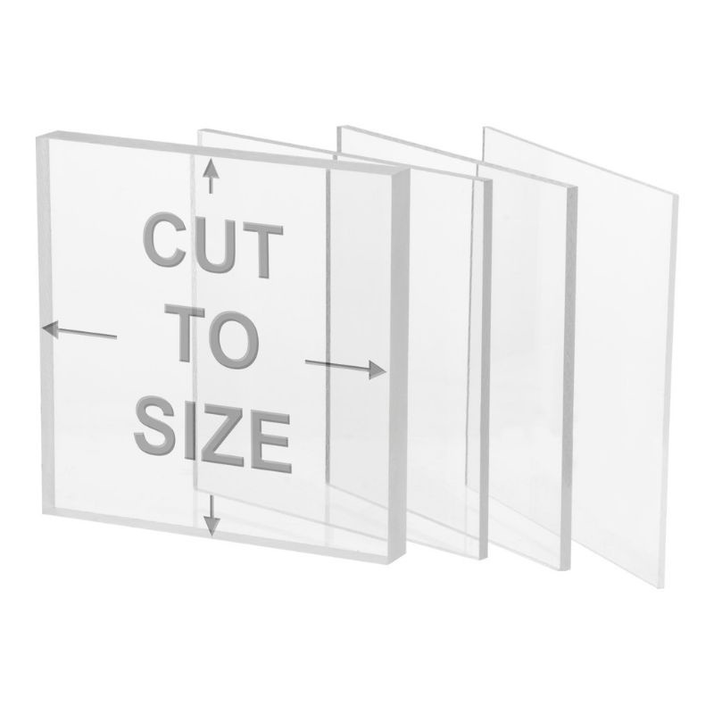 Acrylic Glass Cut Sizes Pm Your Dimensions Upto 31cm X 31cm Shopee Philippines