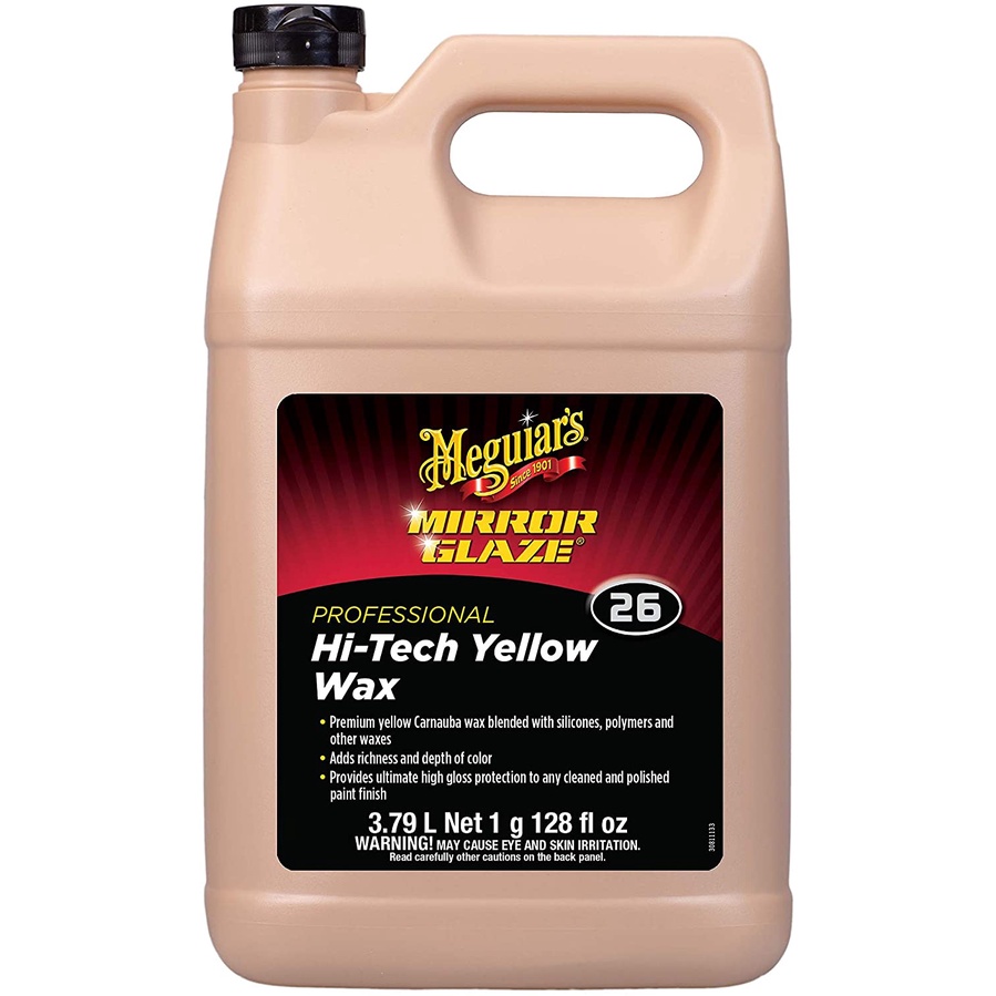 Meguiar’s M26 Mirror Glaze Hi-Tech Yellow Wax | Shopee Philippines