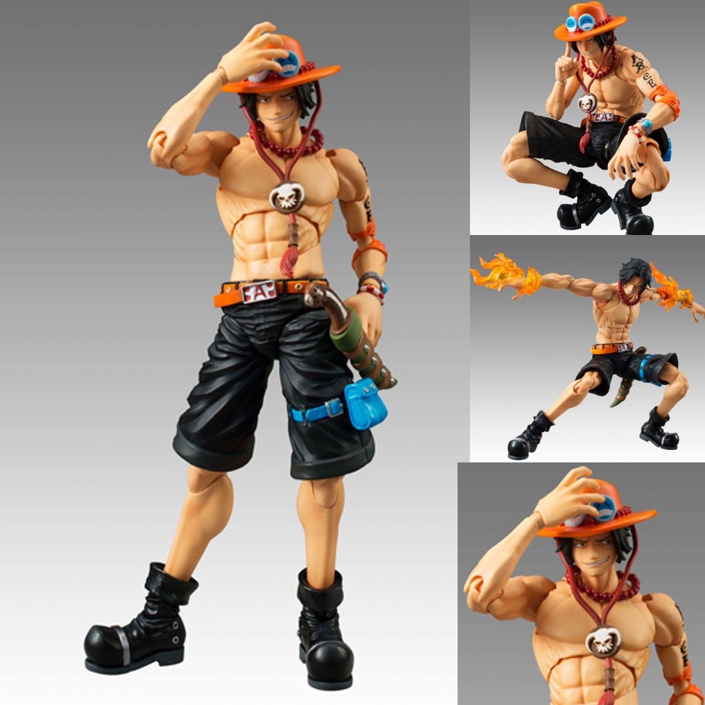 ONE PIECE Articulated Action Figure Hero DIY Assembled Model PVC Figure ...