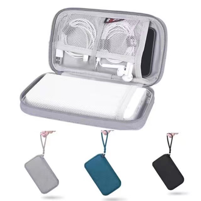 Durable Polyester Power Bank Pouch Storage Bag Mini Protable Travel ...