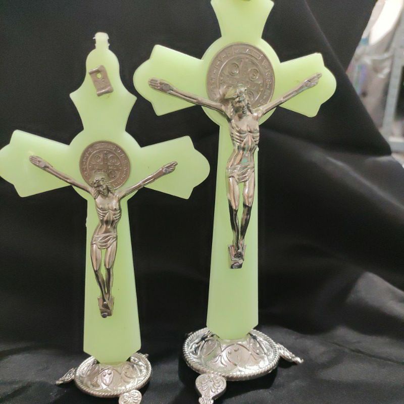 LUMINOUS CRUCIFIX W/STAND | Shopee Philippines