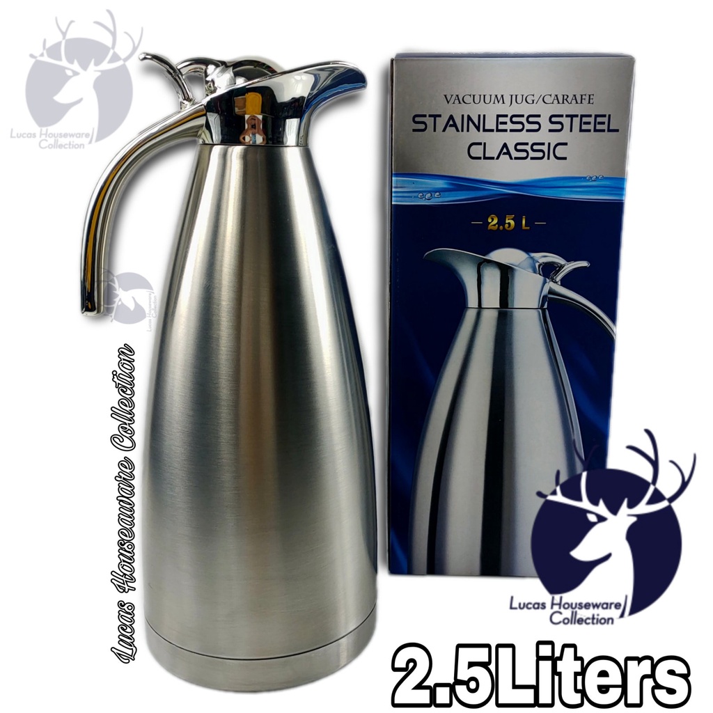 PLASTIC THERMOS / METAL THERMOS 2.2L TO 3.2L / THERMOS VACUUM FLASK / 100% FULLY INSULATED ...