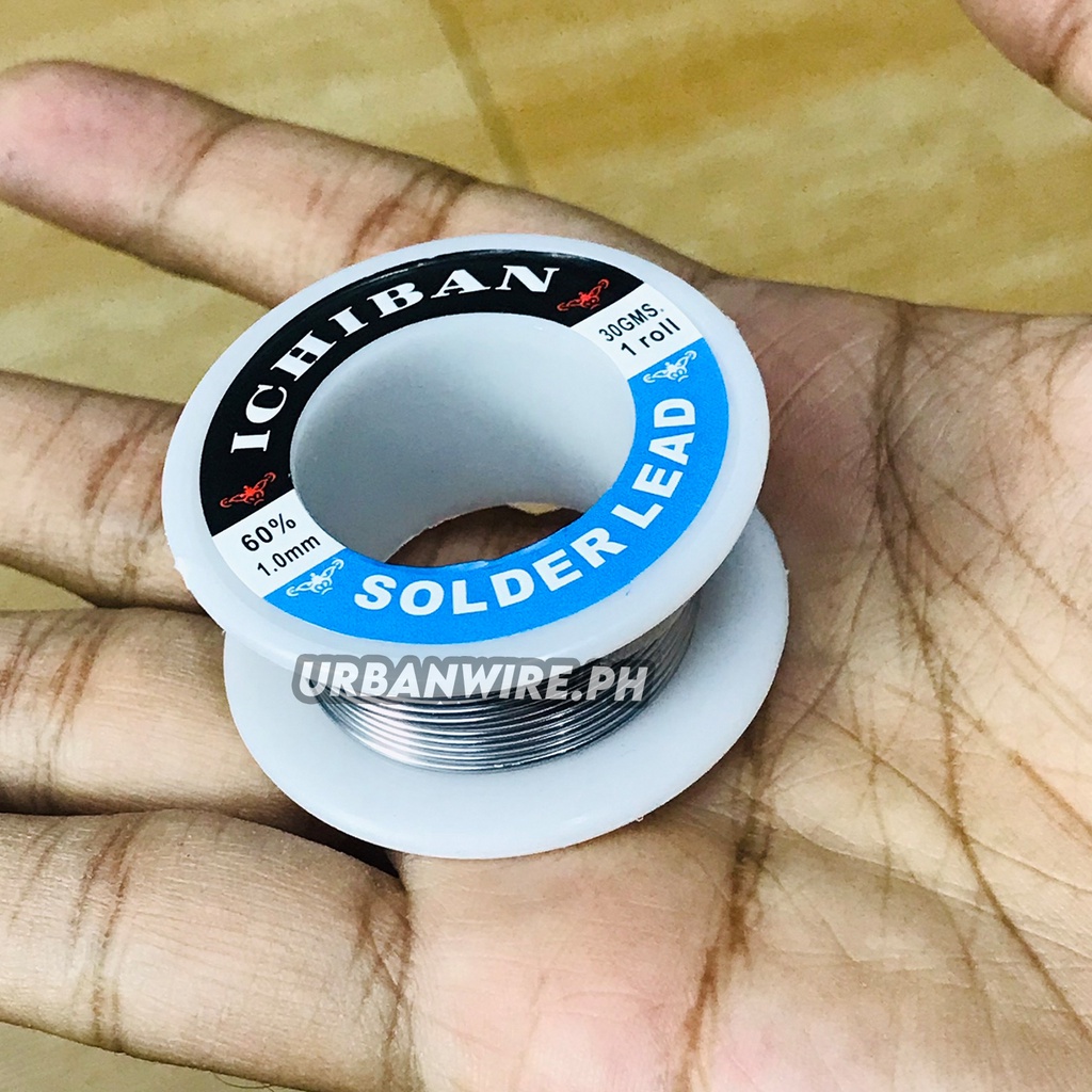 WF Original ICHIBAN Soldering Lead – 0.8mm, 30g Heavy Duty (1 Roll) for ...