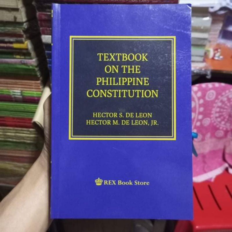 TEXTBOOK ON THE PHILIPPINE CONSTITUTION 2019 EDITION | Shopee Philippines