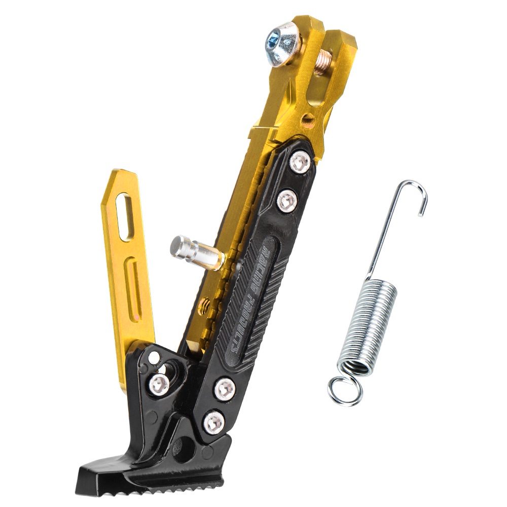 Motorcycle Side Stand Adjustable Foot Side Support Stand CNC Alloy ...