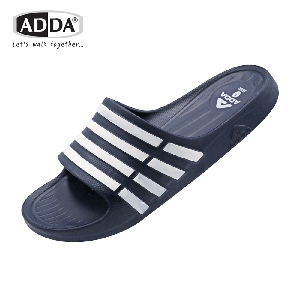 ADDA [A-R01 Men's Casual Sandals Model 55R01M1 Size 6-10] Comfort Slip ...