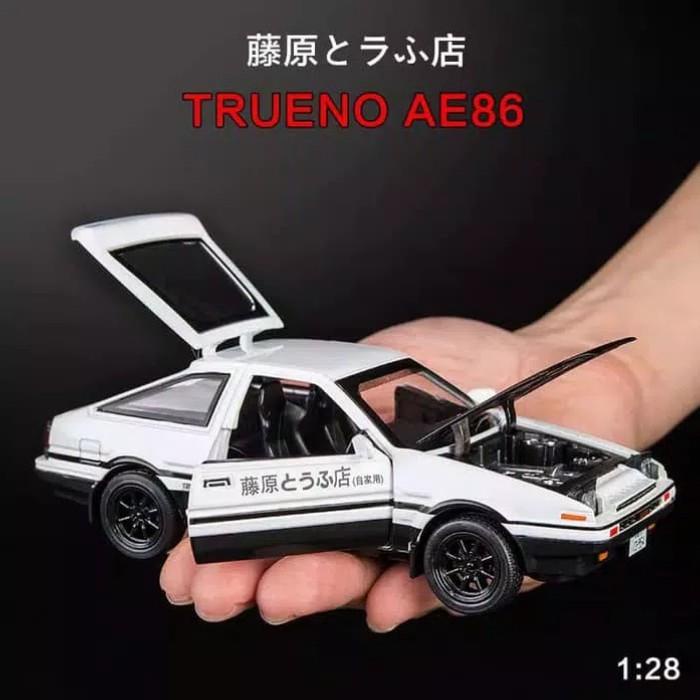 1:28 Scale Miniauto Initial D AE86 Trueno Diecast Car Model Toy ...