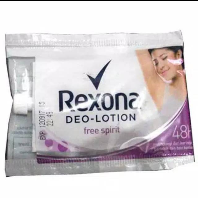 Rexona SACHET deolotion free spirit / rexona sacher / rexona renceng ...