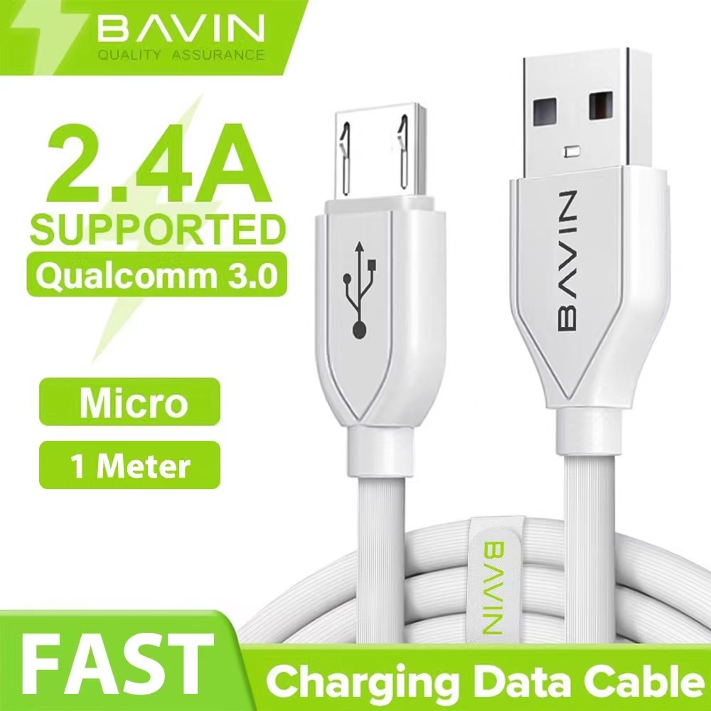 BAVIN CB071 Data Cable with QC3.0 Fast Charging and Universal ...