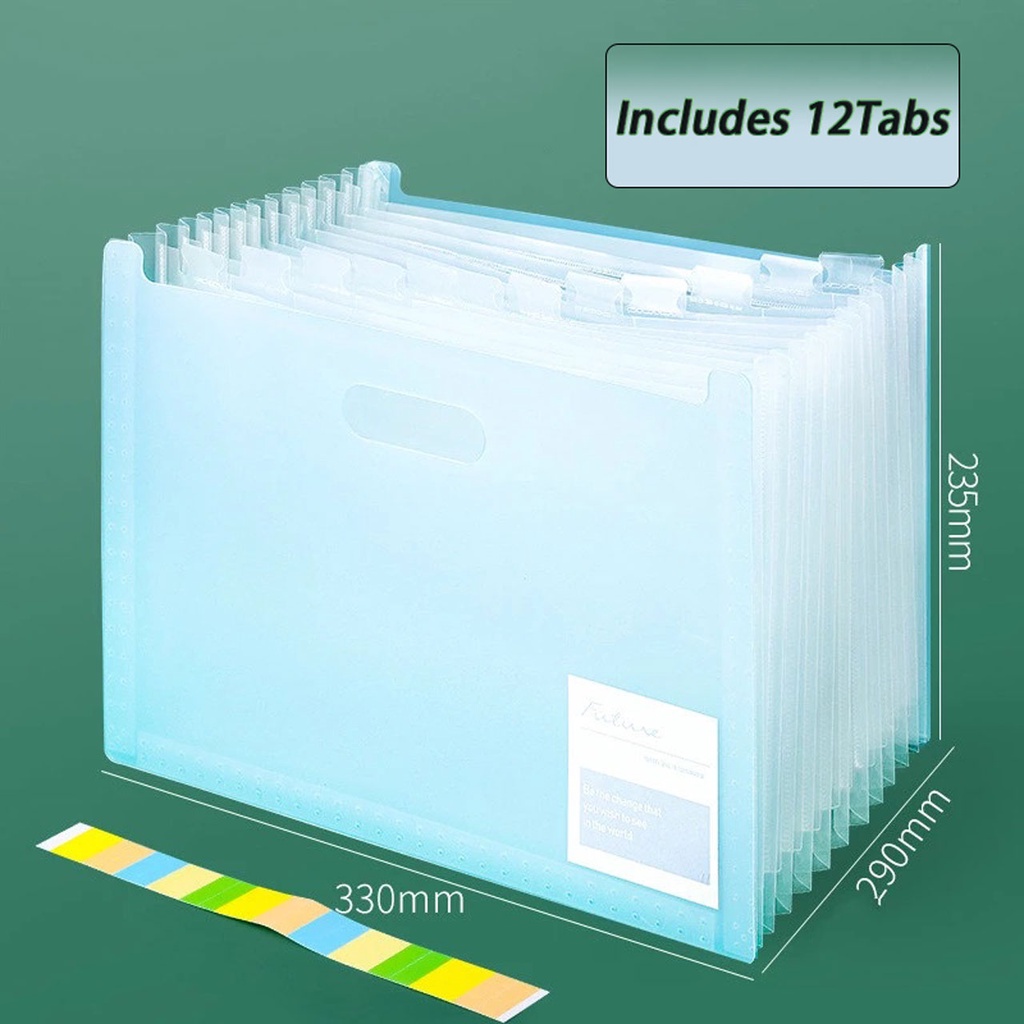 Llp A4 Size 13 Pockets Accordion Expanding Expandable Document File Folder Envelope Organizer