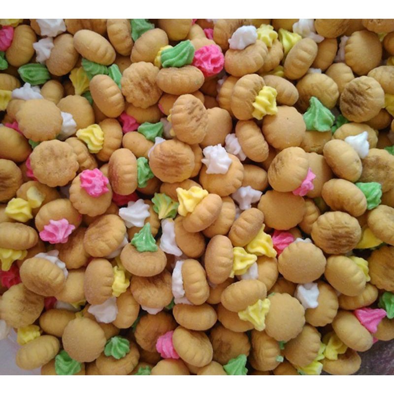 GEM ROSE GEM ICE CREAM/ GEM BURGER/ 500gr (MONAS CAKE GEM FLOWER SUGAR ...