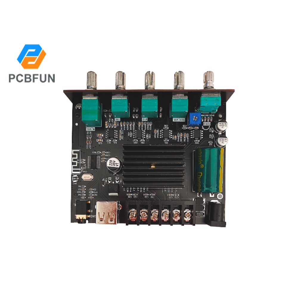 Pcbfun Bluetooth Audio Power Amplifier Board Module Zk-Mt21S National ...