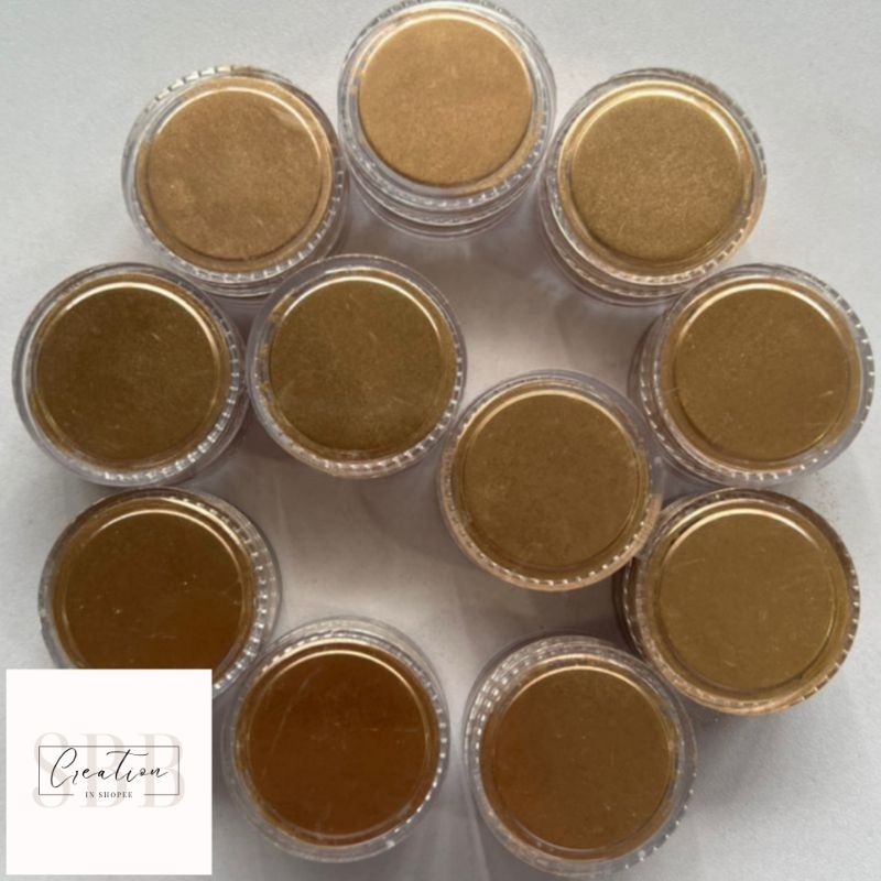 EDIBLE GOLD DUST Metallic Gold (2g) | Shopee Philippines