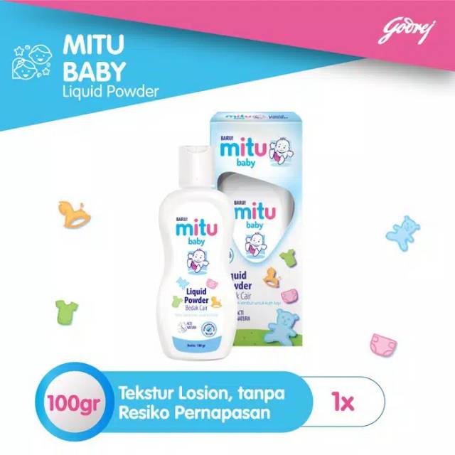 Mitu Baby Liquid Powder Liquid Powder Acti Natura 100gr9 | Shopee ...