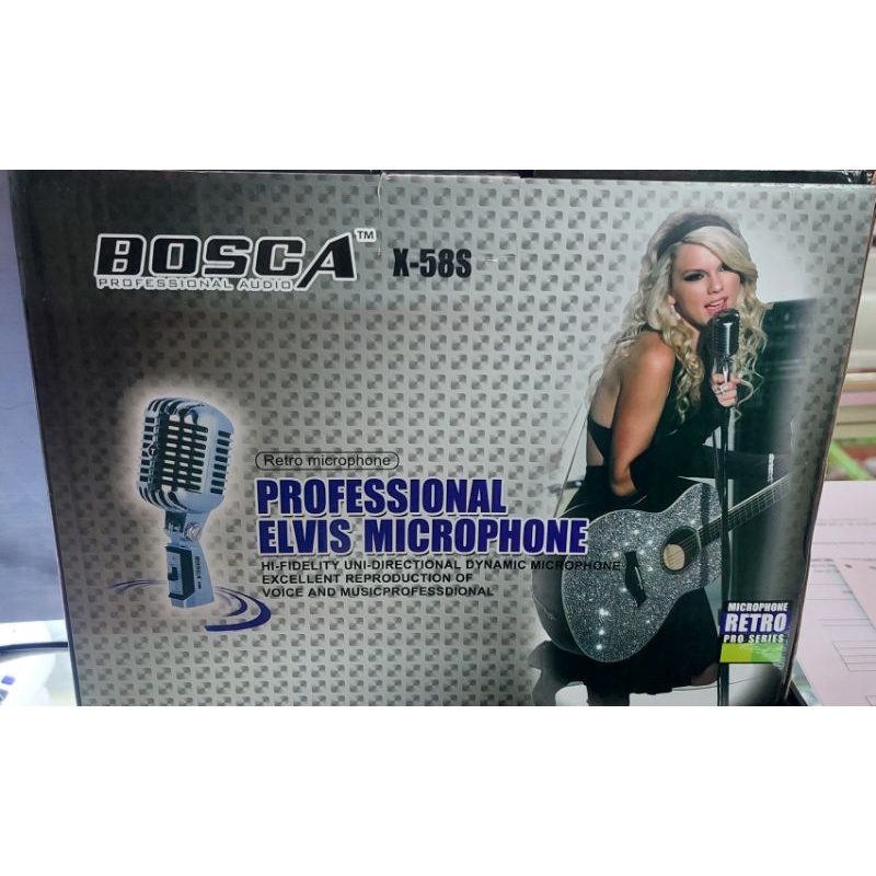 PROFESSIONAL ELVIS MICROPHONE | Shopee Philippines