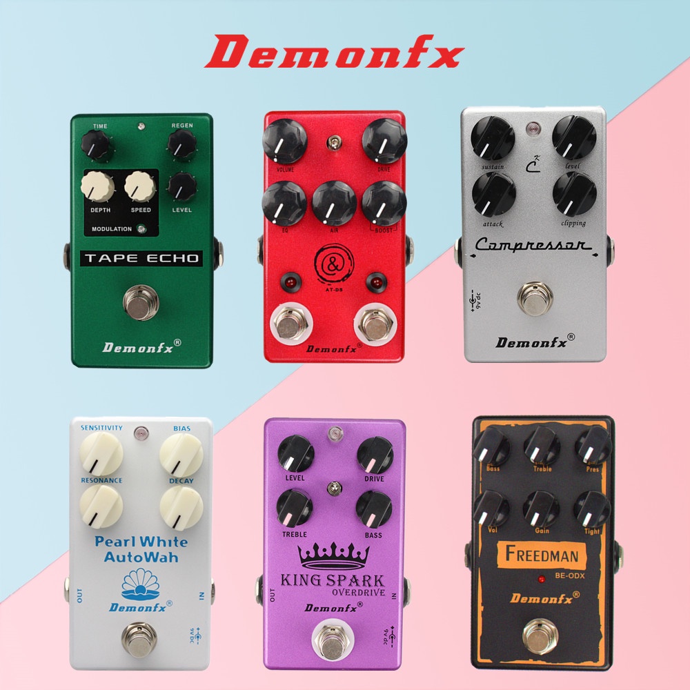 Demonfx High Quality Effect Pedal Overdrive Distortion Delay Wah ...