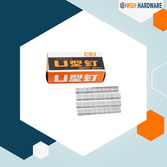 WGH Staple 1008F 1006J 1008J 1010J 1013J U-Shaped Staple Wire Bala Gun ...