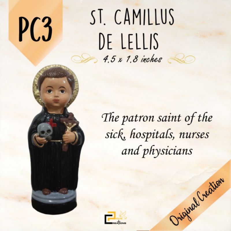 Chibi Saint - St. Camillus de Lellis | Shopee Philippines