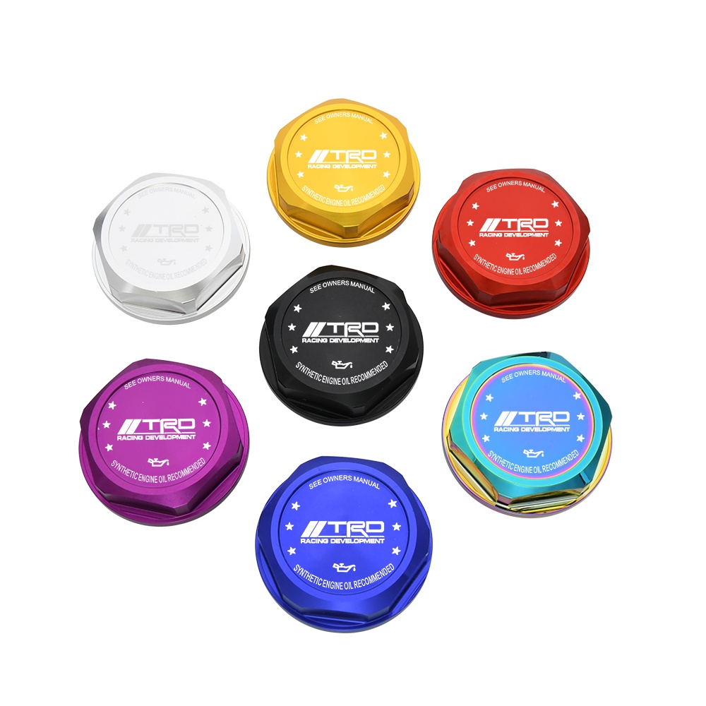 Aluminium Car Engine Oil Cap Oil Tank Cap For TOYOTA Oil Filler Caps ...