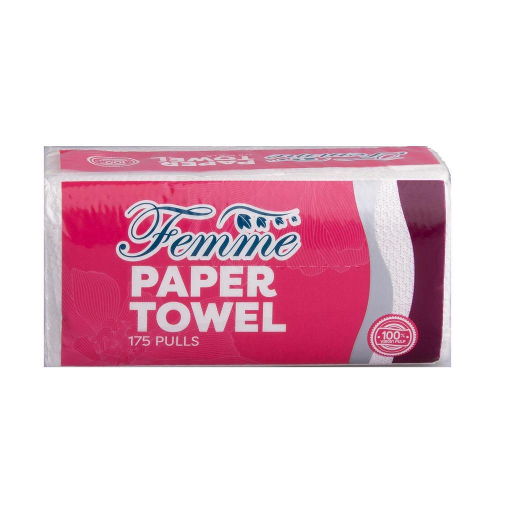 Femme Paper Towel 175 Pulls | Shopee Philippines