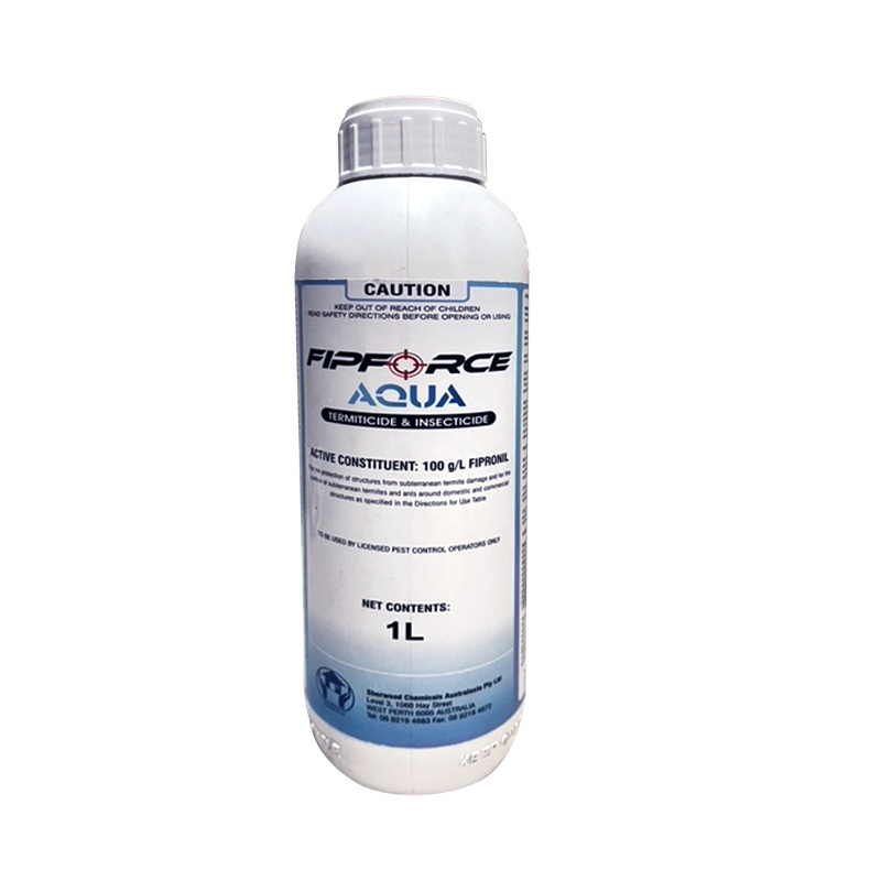 Fipforce Aqua FIPRONIL 1Liter Termiticide New Generation Fast Acting ...