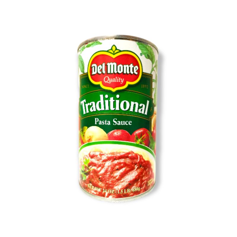 (USA) Del Monte Pasta Sauce. Traditional. 680 grams. Expiry- October 14 ...