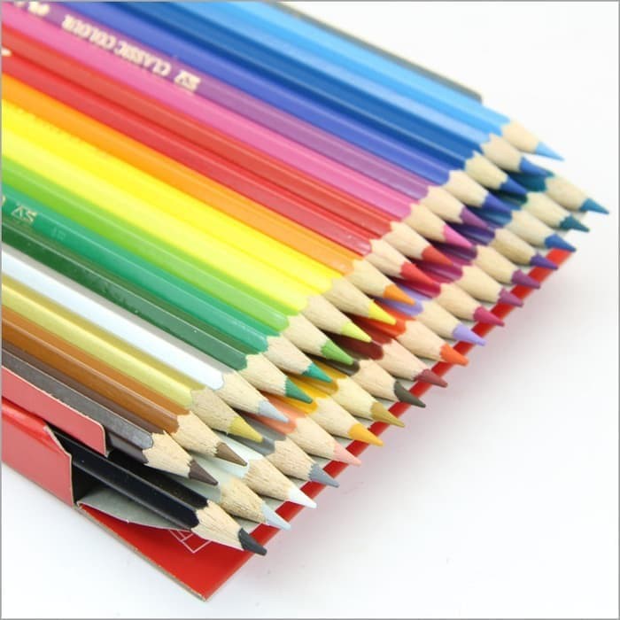 Faber Castell 24 Color Classic Long Colored Pencils (6 sets) | Shopee ...