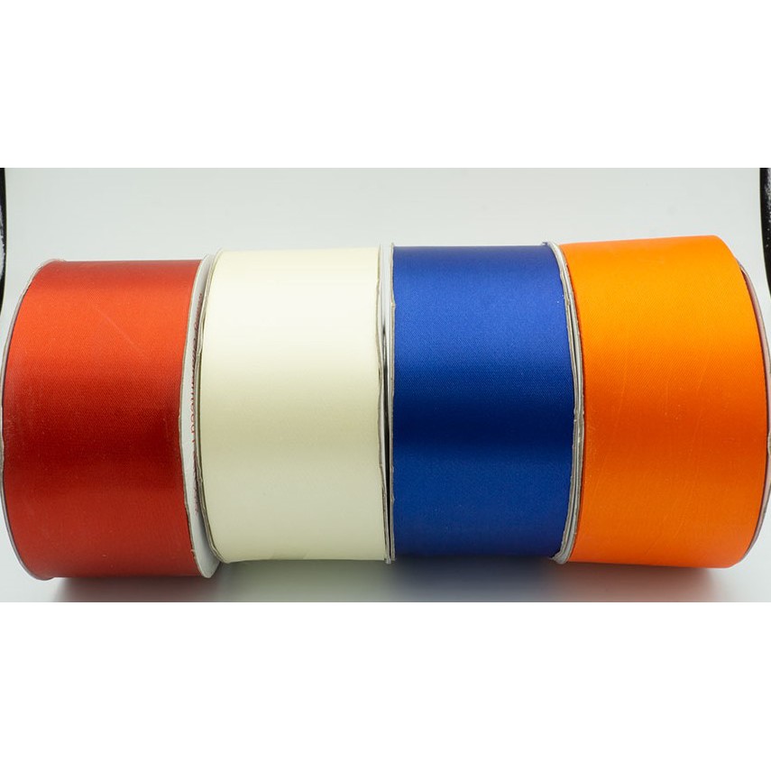 2 inches Satin Ribbon Cut Edge (50 yards a roll) - part 1 | Shopee ...