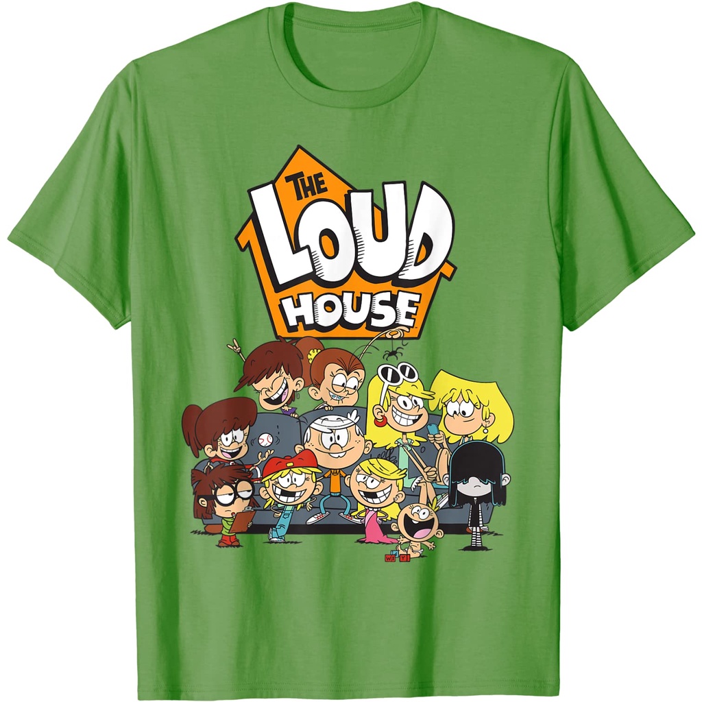 Nickelodeon The Loud House Character T-Shirt T-Shirt | Shopee Philippines