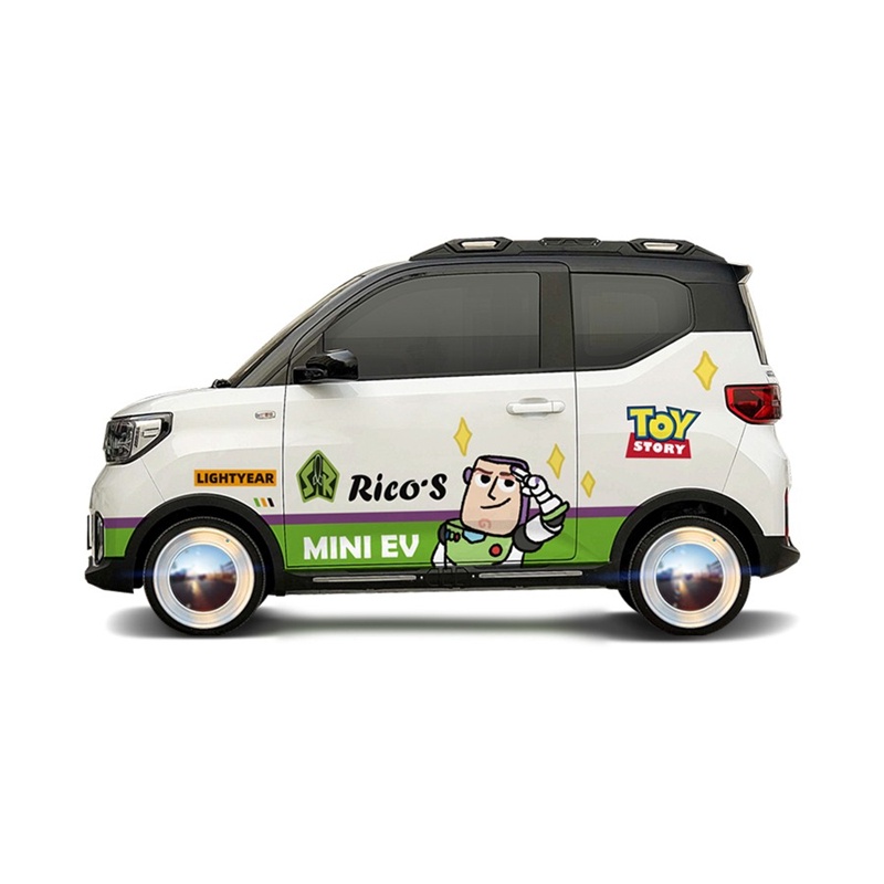 6KLR Wuling Confero Miniev GB Car Body Sticker Car Stickers Decals Gameboy Buzz Lightyear Chery ...