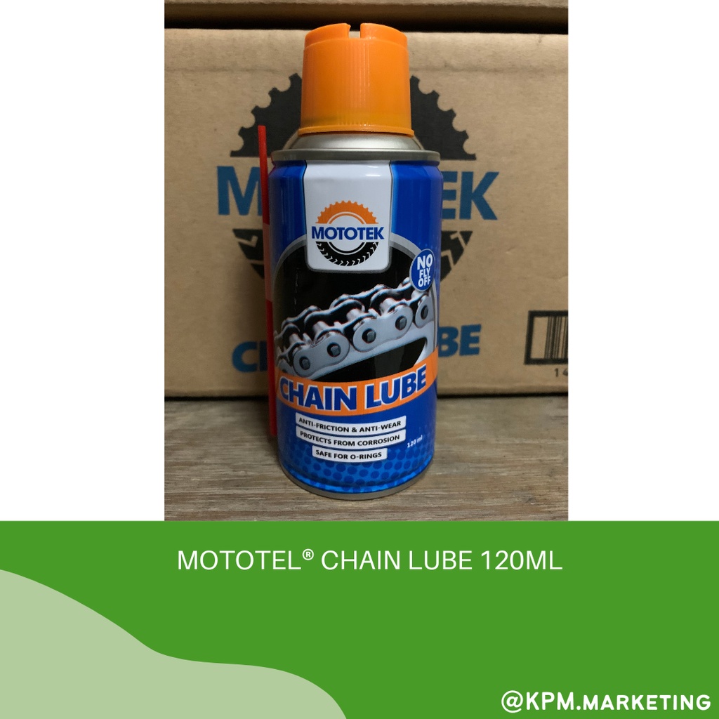 Mototek Chain Lube 120ml -Anti-Friction and Anti-Wear | Shopee Philippines