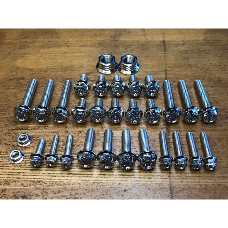 RCB V6/Rizoma V6 & RCB V7 Shifter Bolt Set for Sniper 150 | Shopee ...