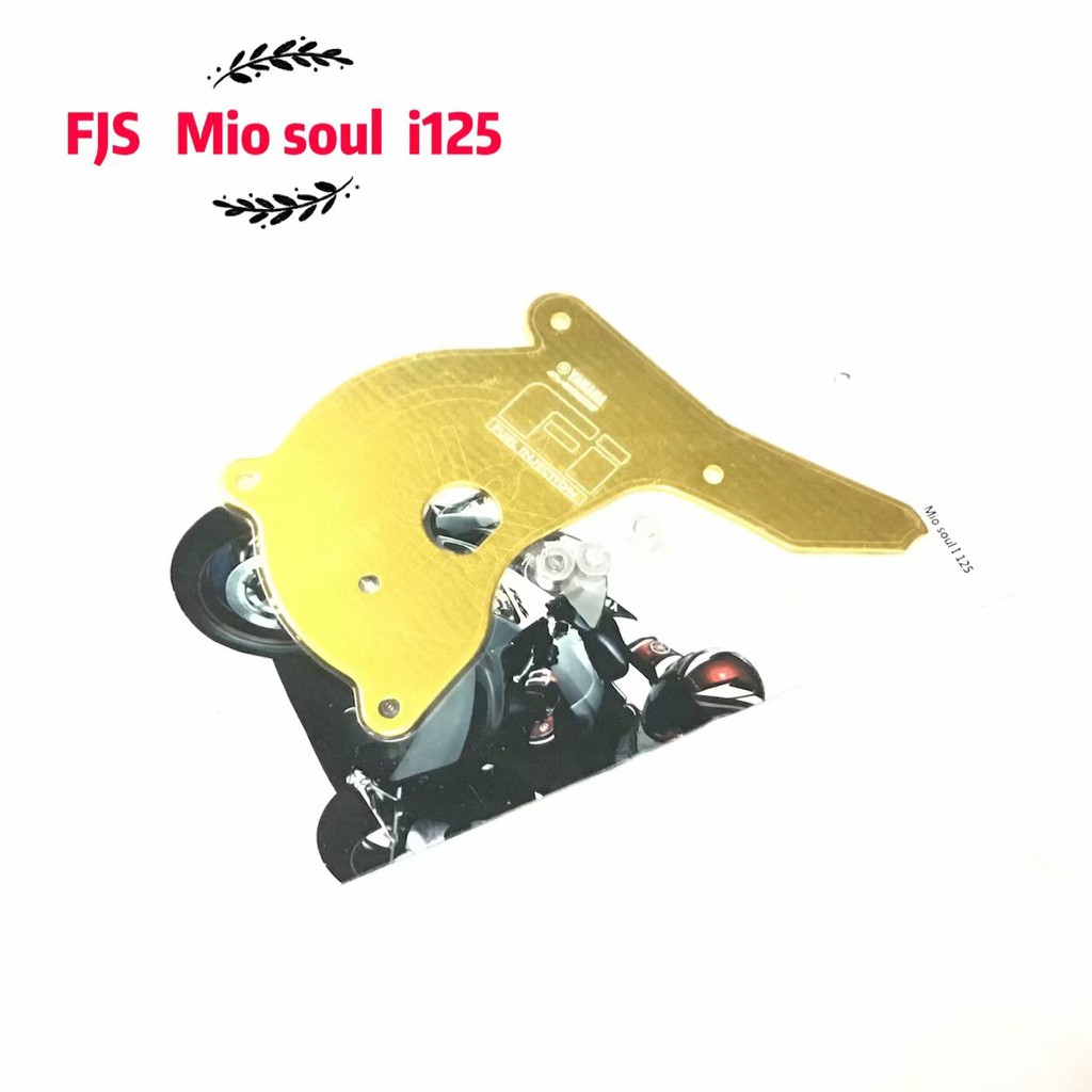 FJS MOTORCYCLE FUEL INJECTION COVER ( MIO SOUL I 125 ) | Shopee Philippines