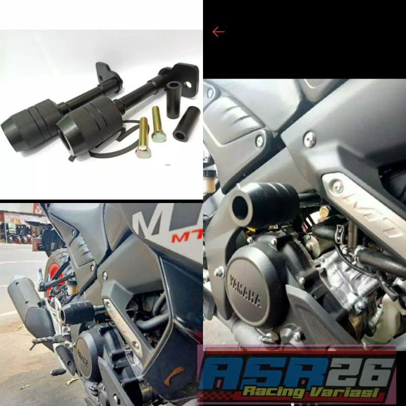 New Frame Slider R 15 V3. Yamaha Vixion R Mt15 | Shopee Philippines