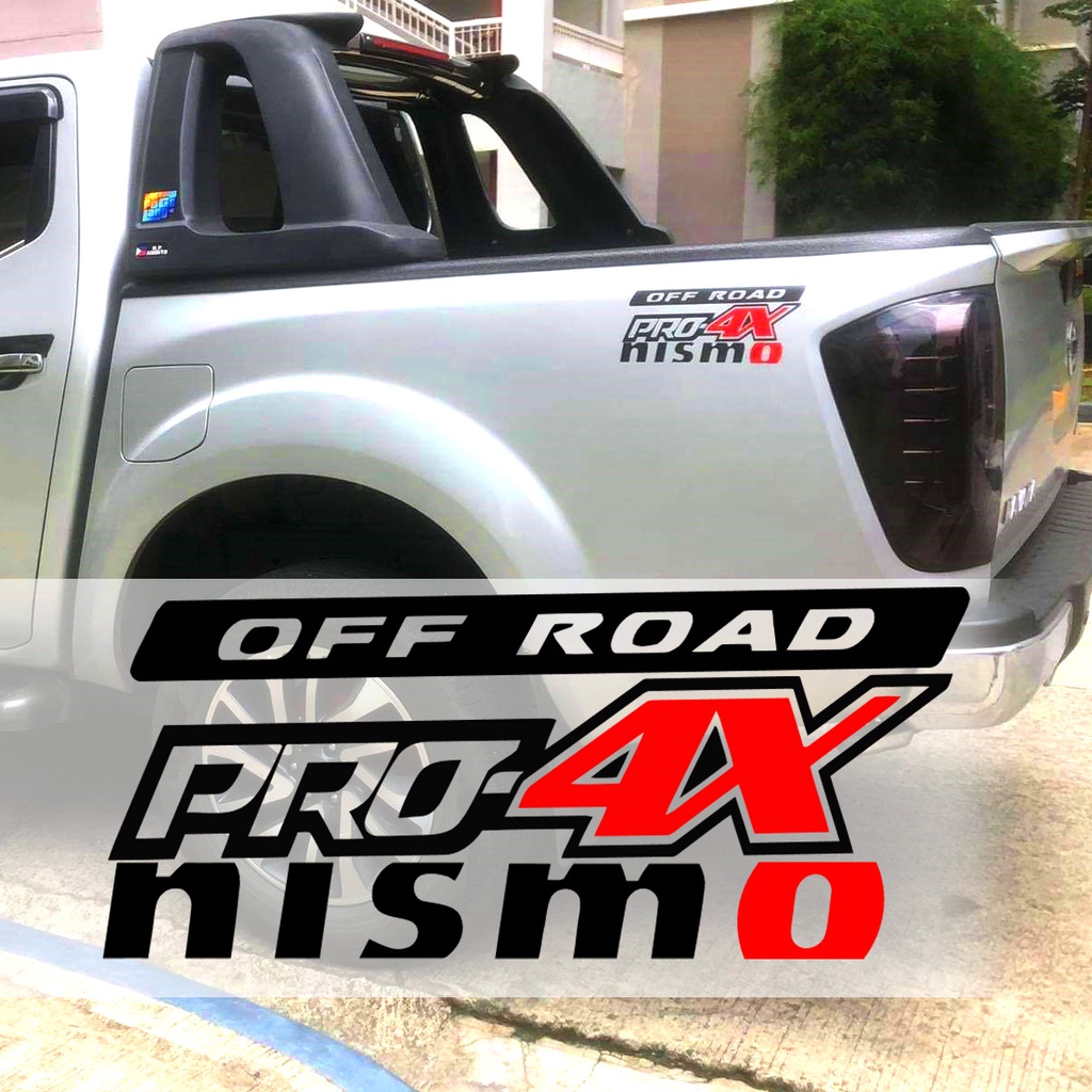 Nissan Navarra PRO-4X OEM Sticker Navara Sticker Size 13 Inches ...