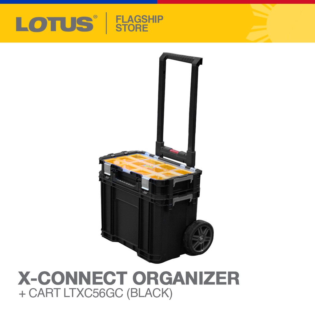 Lotus X-Connect Organizer + Cart LTXC56GC | Shopee Philippines