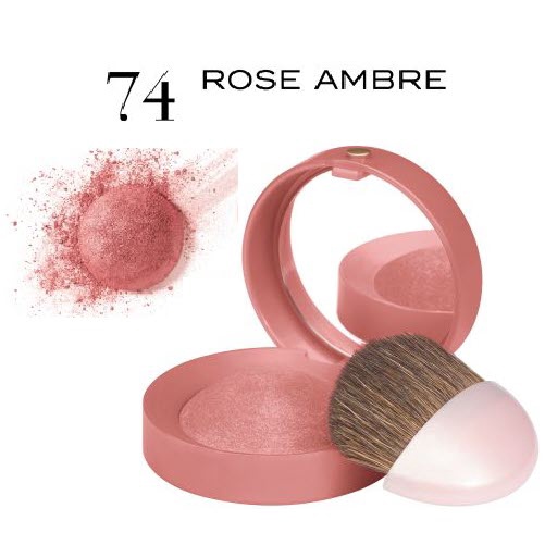 BOURJOIS LITTLE ROUND POT BLUSH COLOR 74 ROSE AMBRE 2.5GRAM | Shopee ...