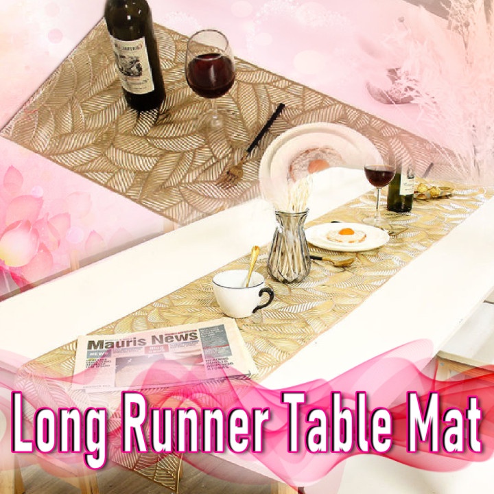 Table Runner Cloth Long Mat Cover Holder Dining Decoration Insulation ...