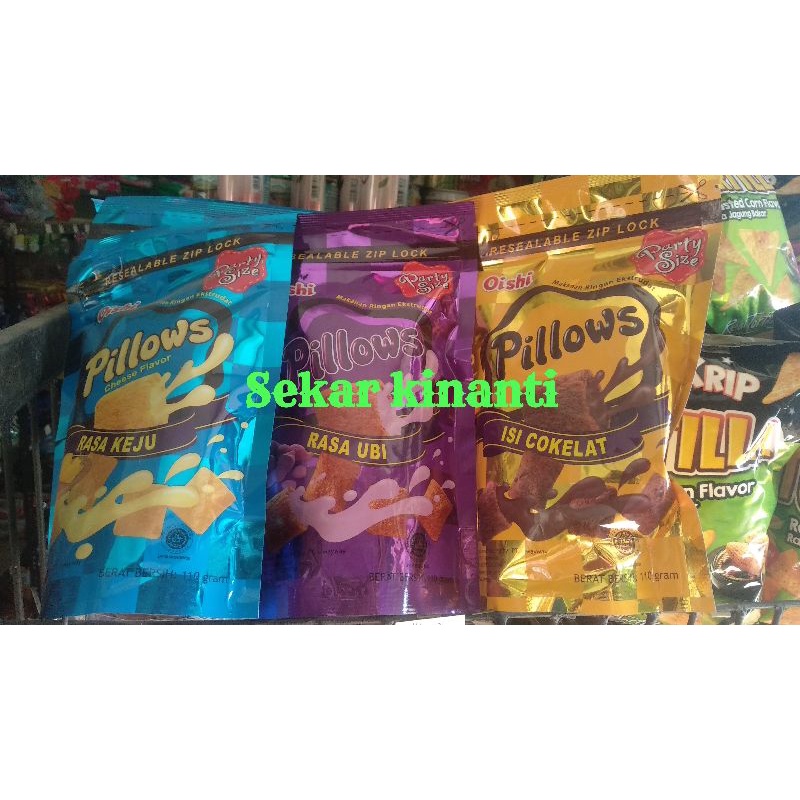 Pillows Chocolate Snacks Various Flavors 110g | Shopee Philippines