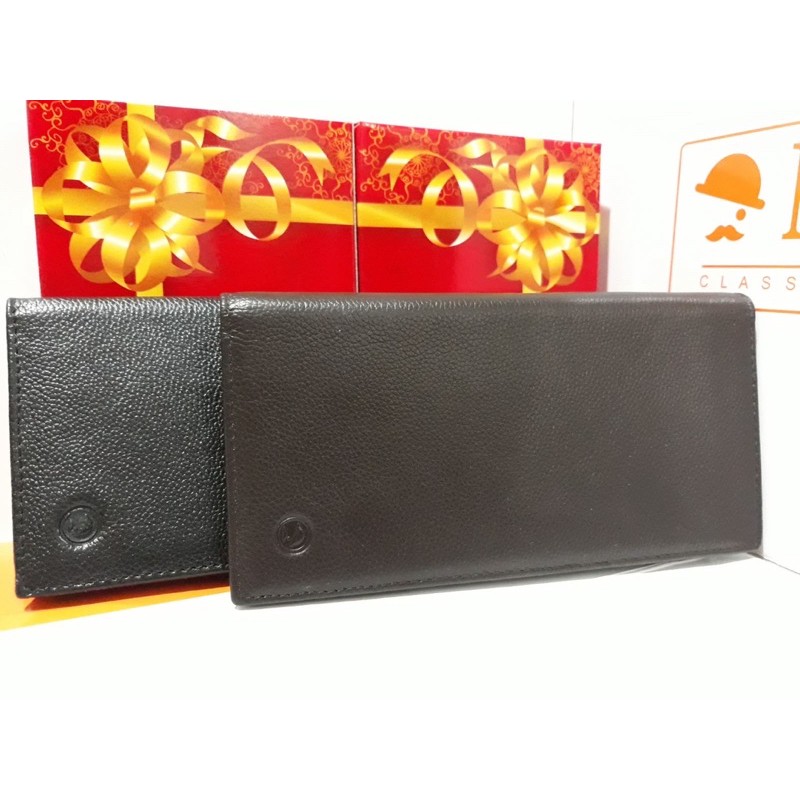 Mcjim Genuine Leather Long Wallet - Hiluck Collections | #8813 | Shopee ...