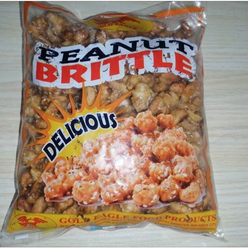 GOLD EAGLE PEANUT BRITTLE 500G | Shopee Philippines